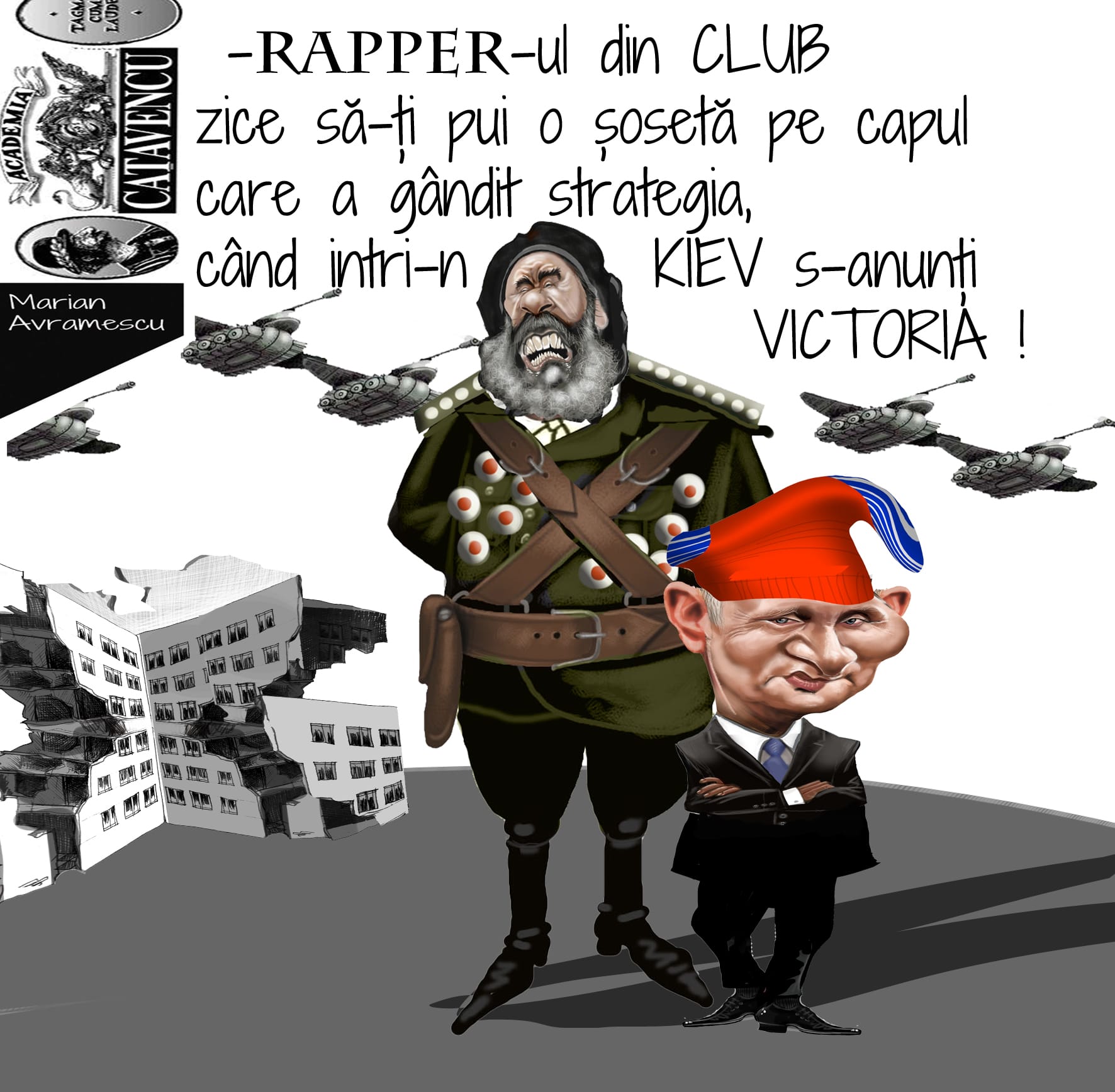 Rapper rus, condamnat, după ce și-a acoperit cu o șosetă partea ...