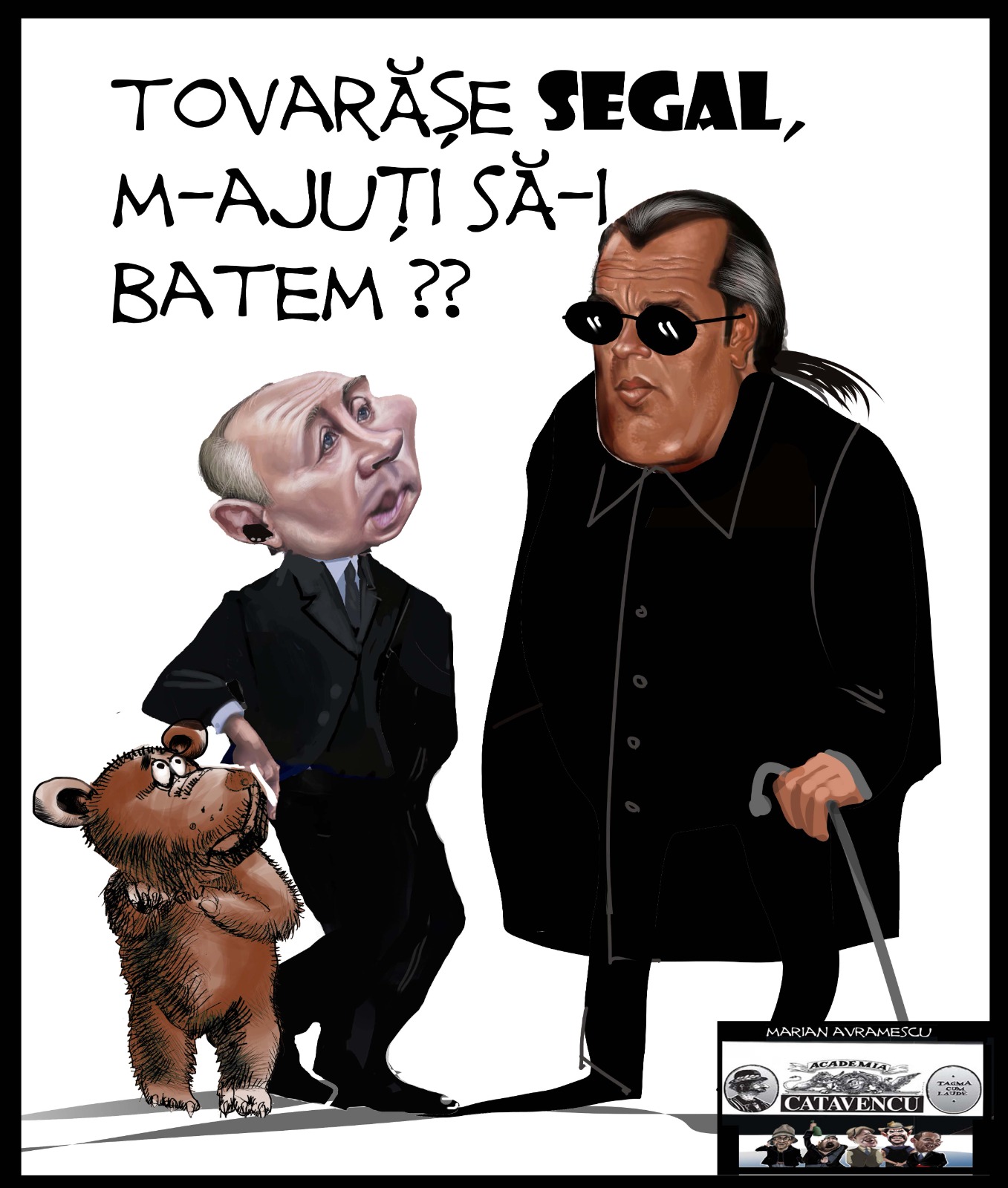 De când are actori precum Seagal pe lângă el, Putin a învățat să joace ...